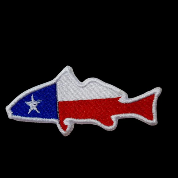thepatriotspride.com | Accessories | Texas Flag Redfish Red Drum ...